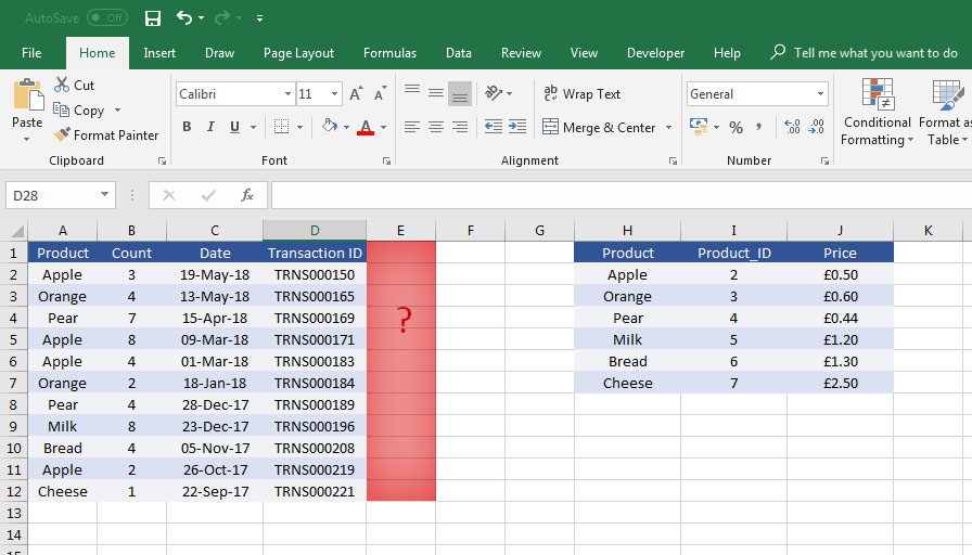Vlookups Vs Index Match